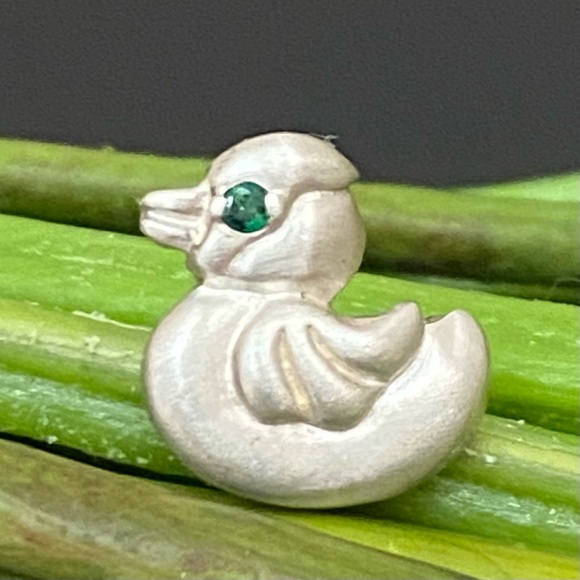 CID | Jewelry | Vintage Signed Cid Silver Micro Miniature Duck Brooch ...